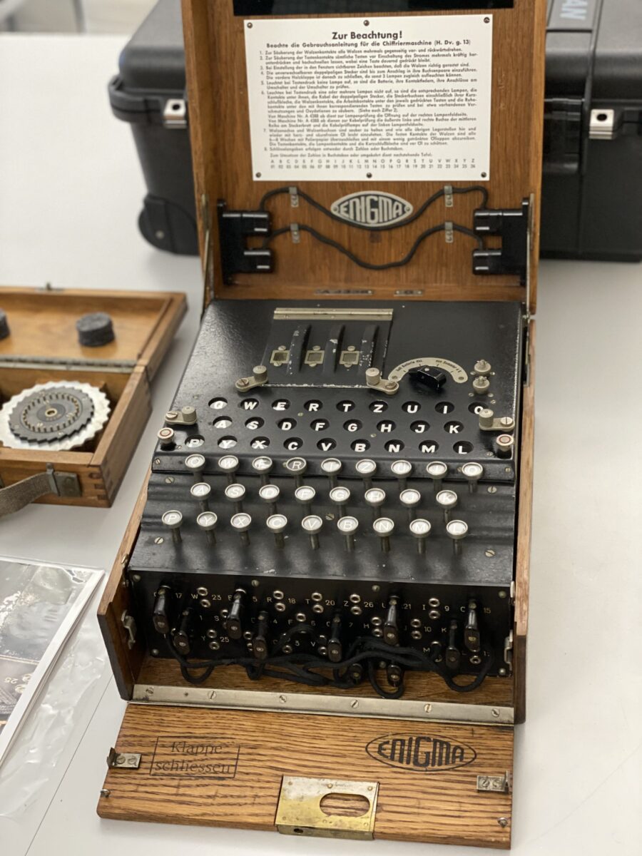 CMoA Unveils Rare Enigma Machine - Mimms Museum of Technology and Art