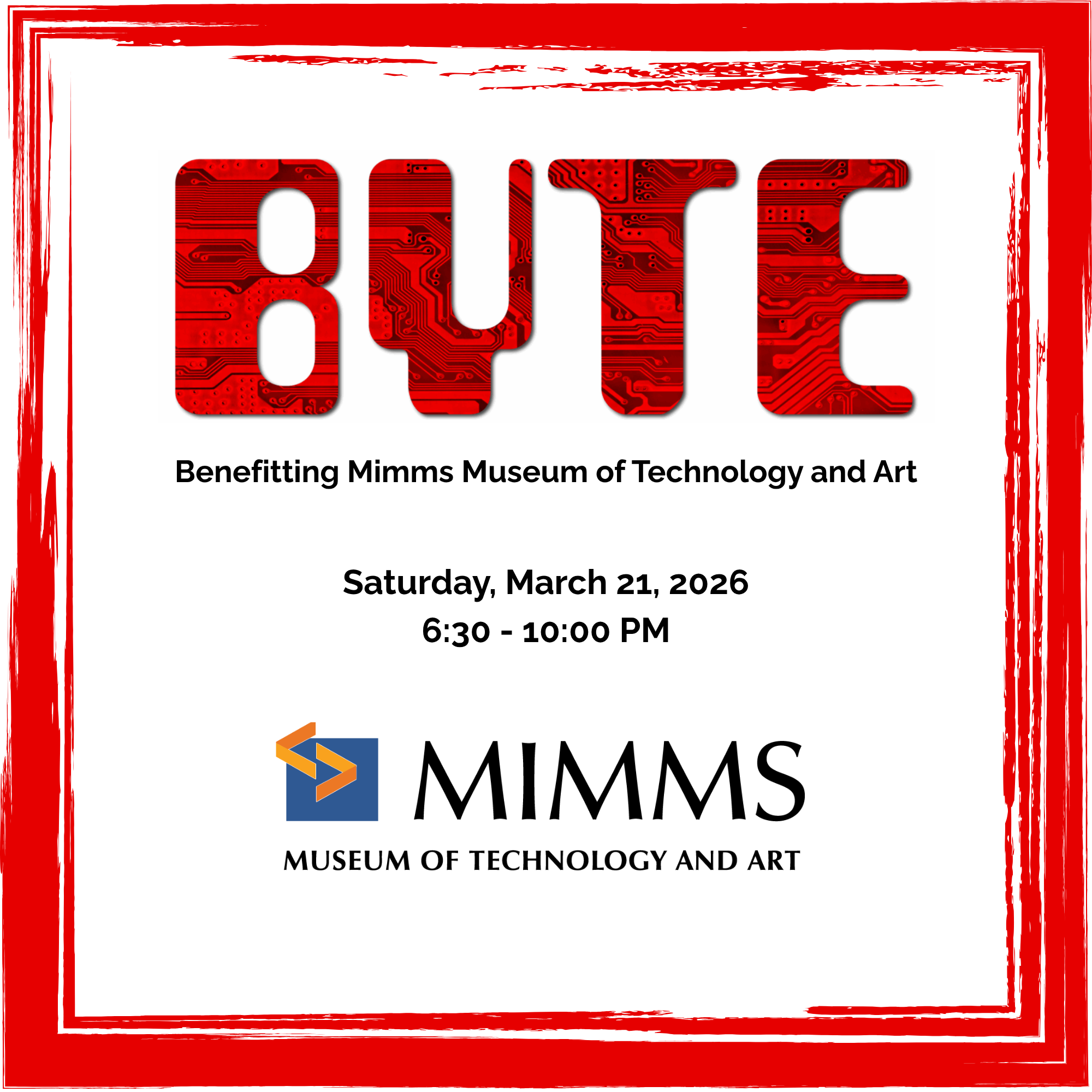 BYTE26 Fundraiser - Mimms Museum of Technology and Art